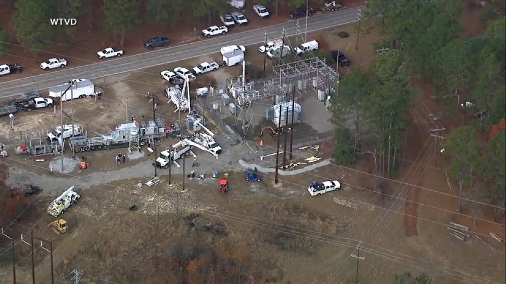 Video $75K reward offered in North Carolina power grid attacks - ABC News