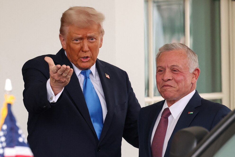 Trump says he could withhold aid from Jordan and Egypt if they reject ...