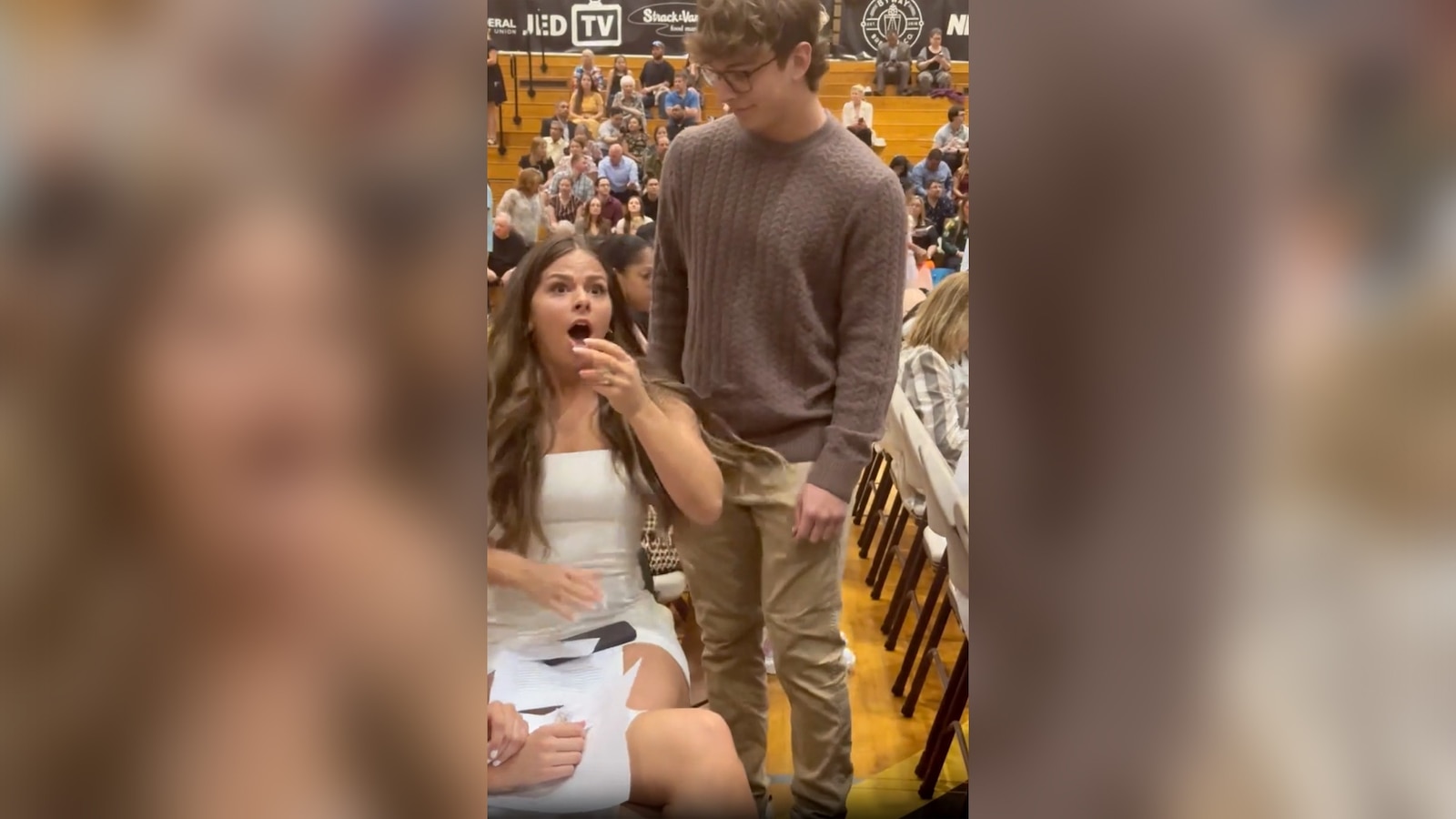 Brother drives 17 hours to surprise sister at nursing school graduation ...