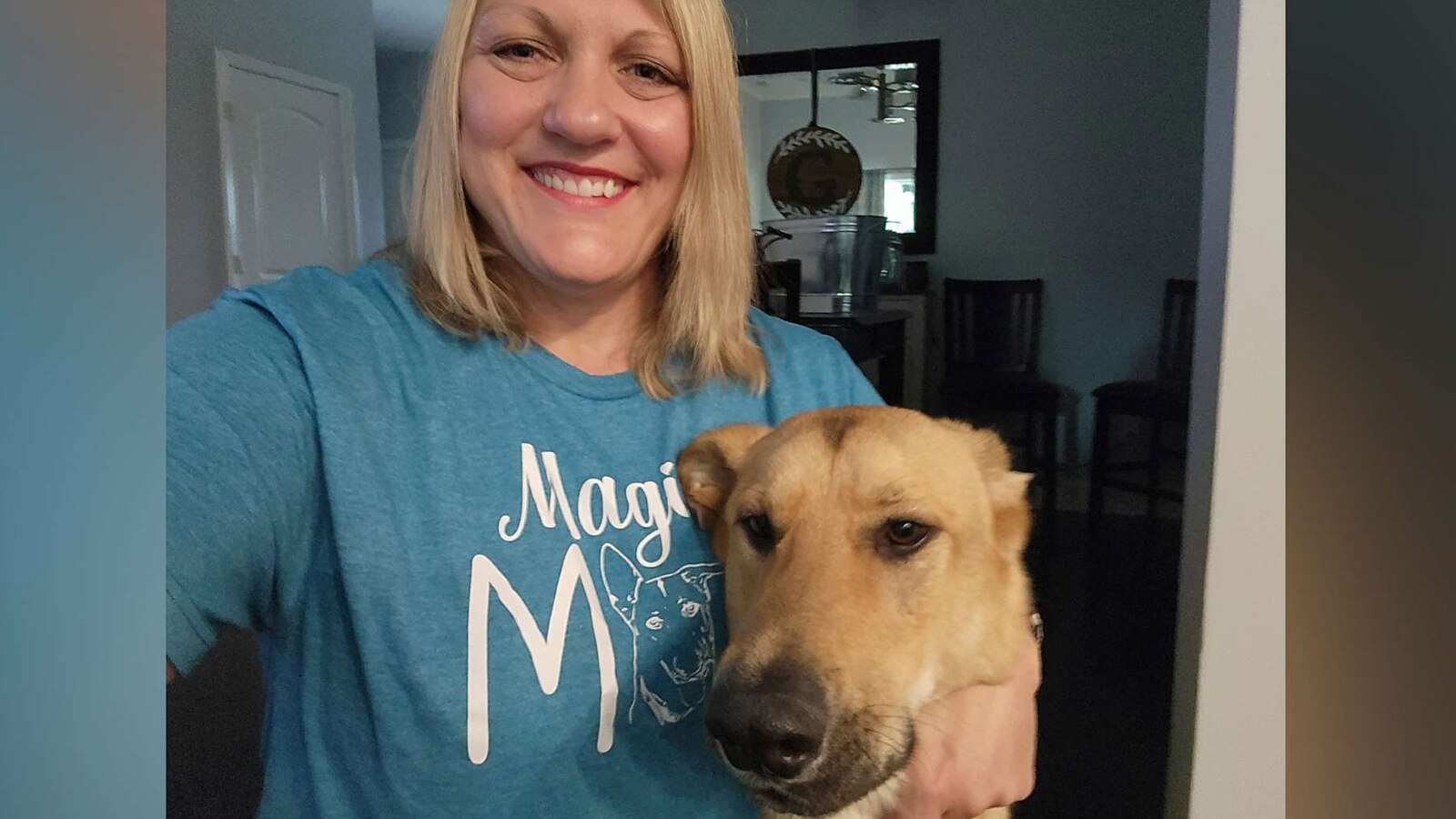 Dog named Magic gets adopted after recovering from gunshot wound - ABC News