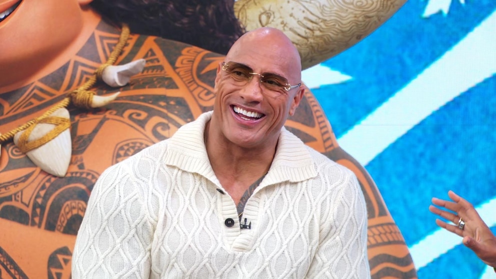 Dwayne Johnson says his daughters 'see themselves' in Moana, talks Maui ...