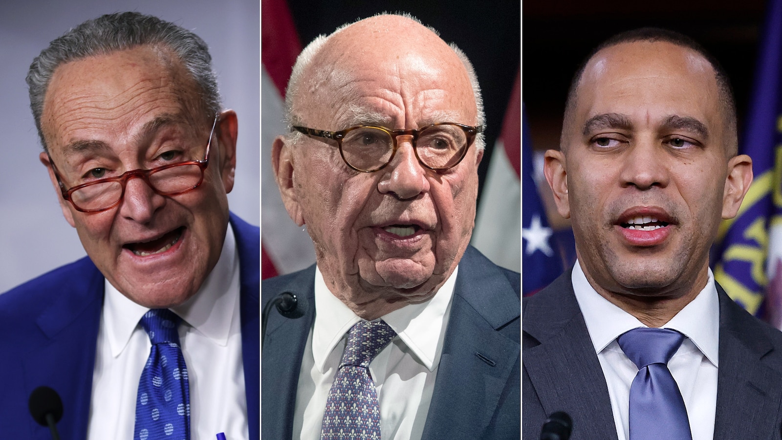 Dem leaders Schumer, Jeffries send Rupert Murdoch letter demanding Fox ...