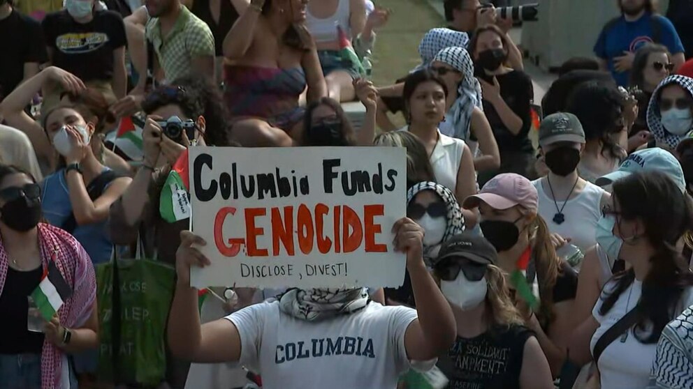 Video Latest on protests across college campuses - ABC News