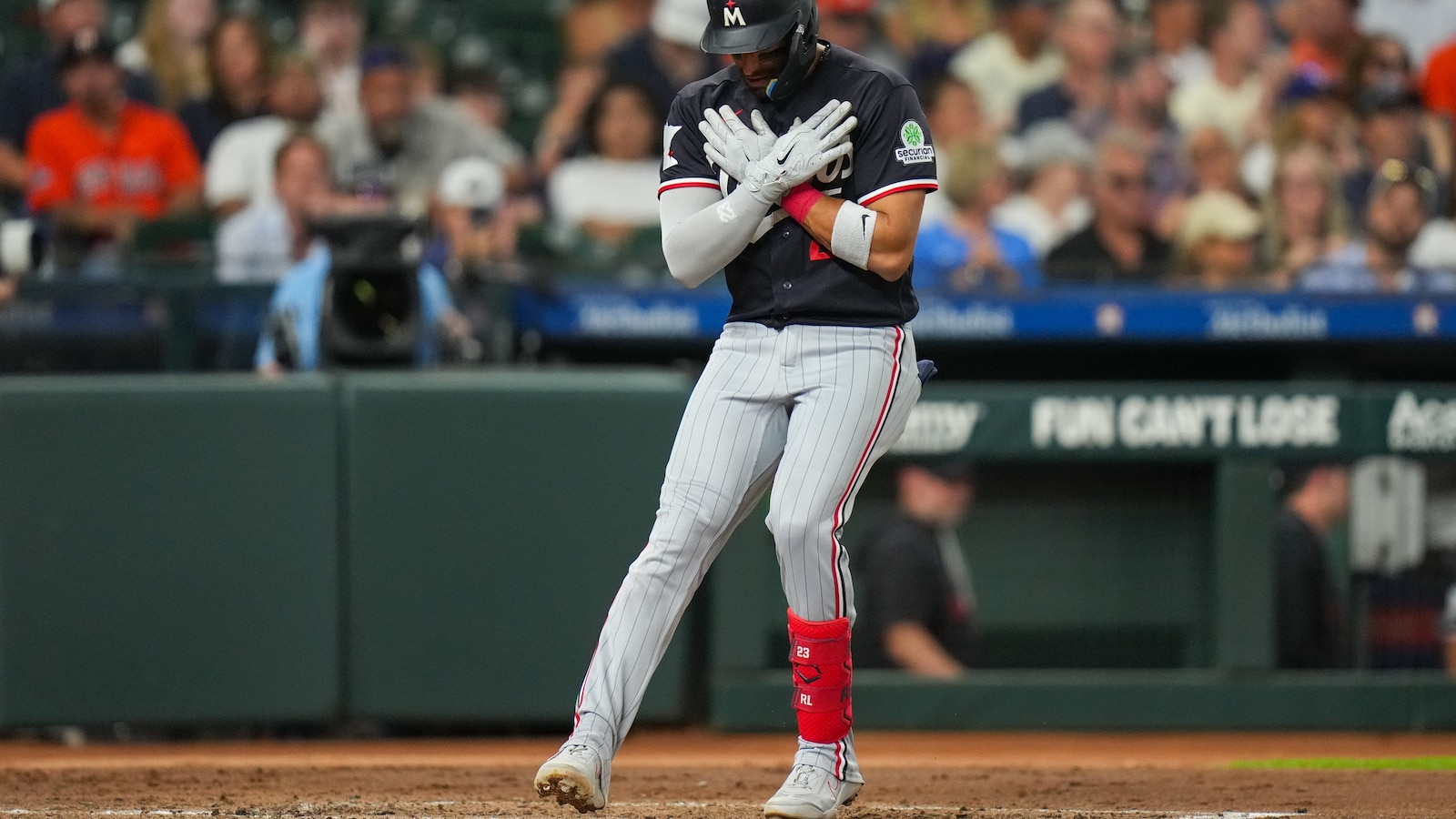 Twins hit 3 homers to back Matthews, then hold off Astros rally in 9th ...