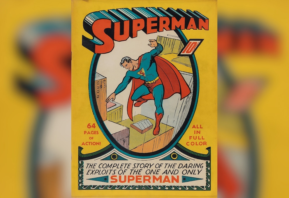 Original Superman comic found in attic breaks world record with $9.12M ...