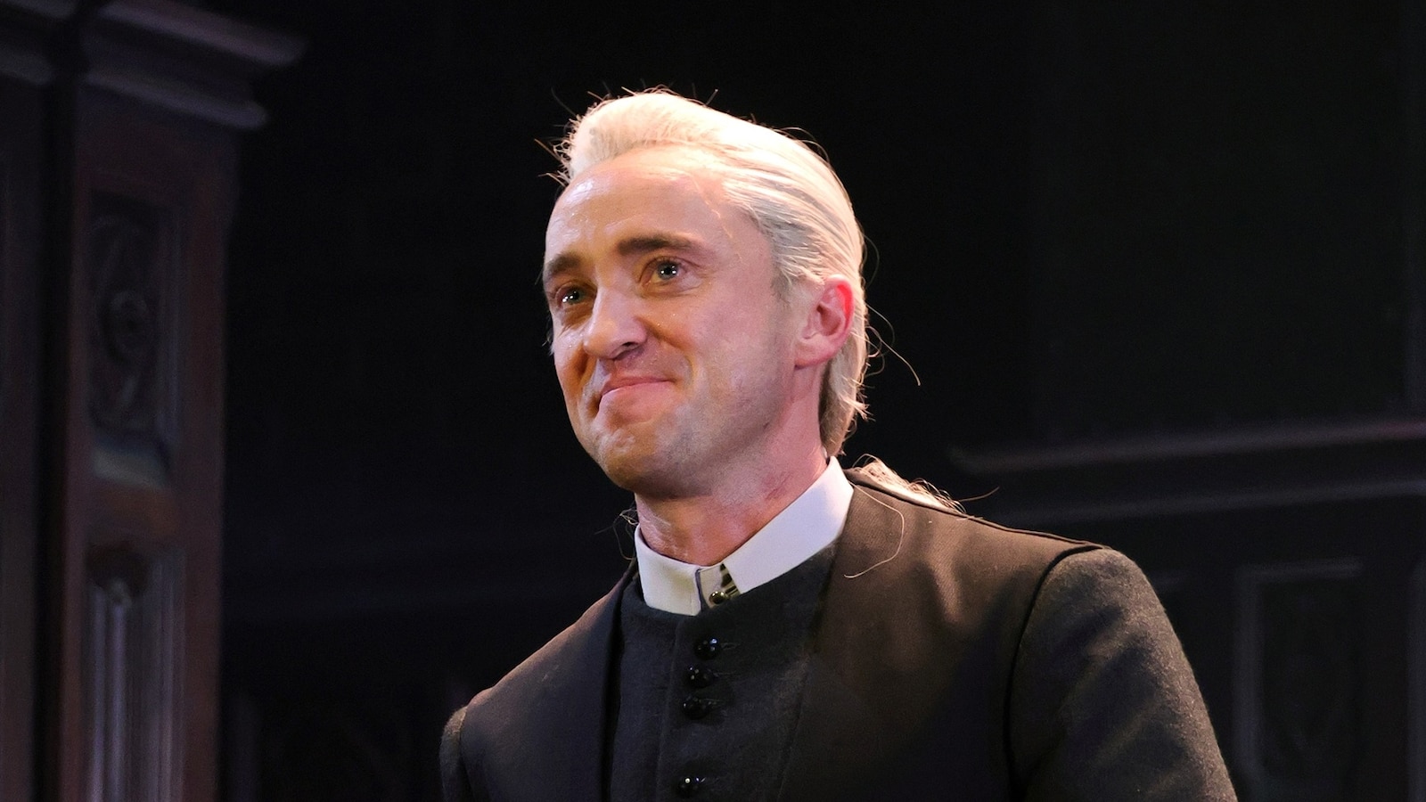 Tom Felton's Broadway debut as Draco Malfoy halted mid-show by audience ...