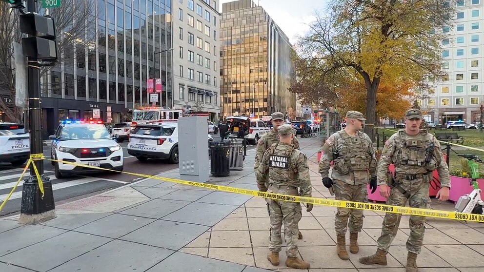 National Guard shooting 'act of evil,' Trump says; suspect ID'd as ...