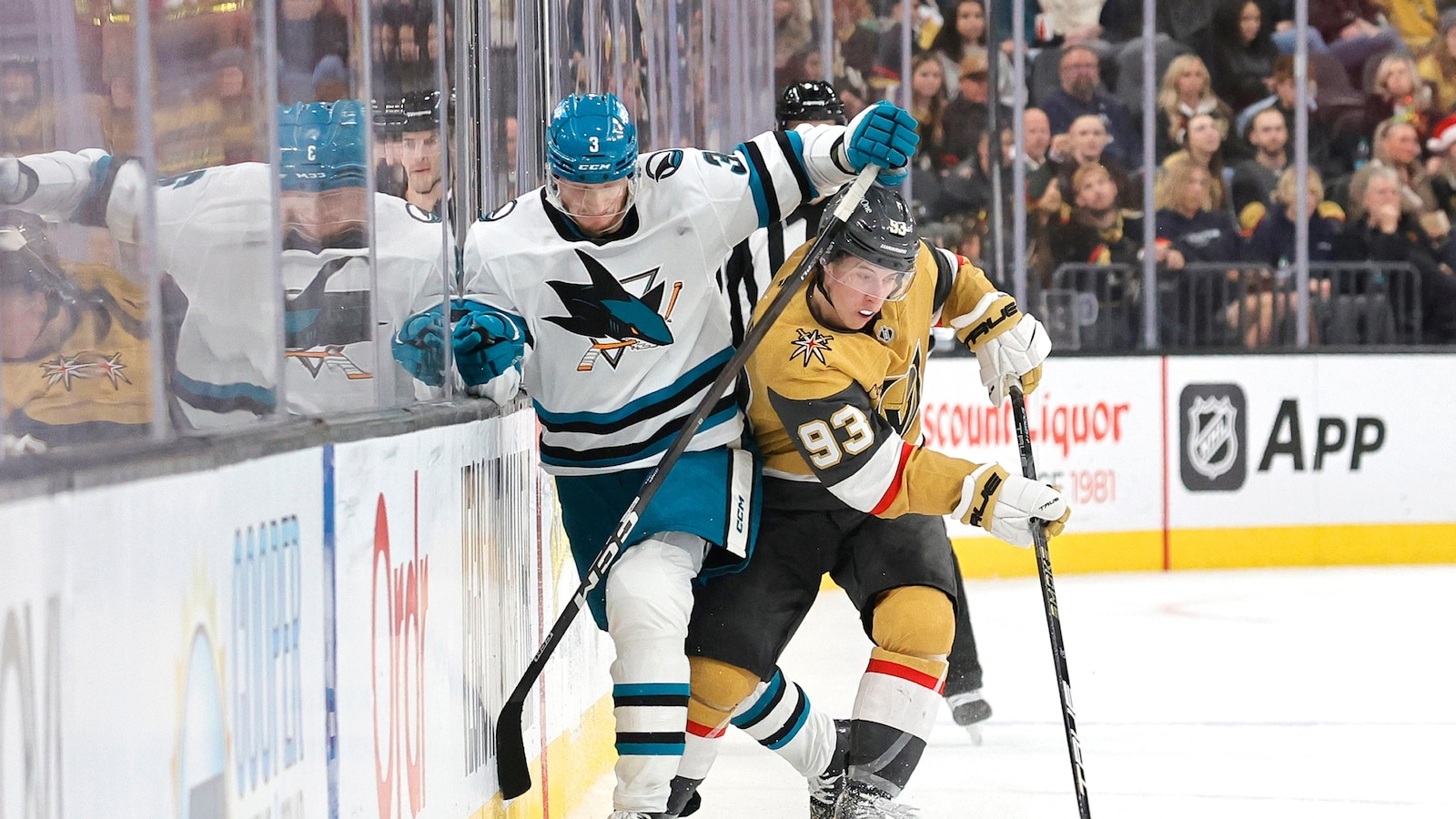 Marner scores 2 as Golden Knights get 5 in 1st period and beat Sharks 7-2 - ABC News