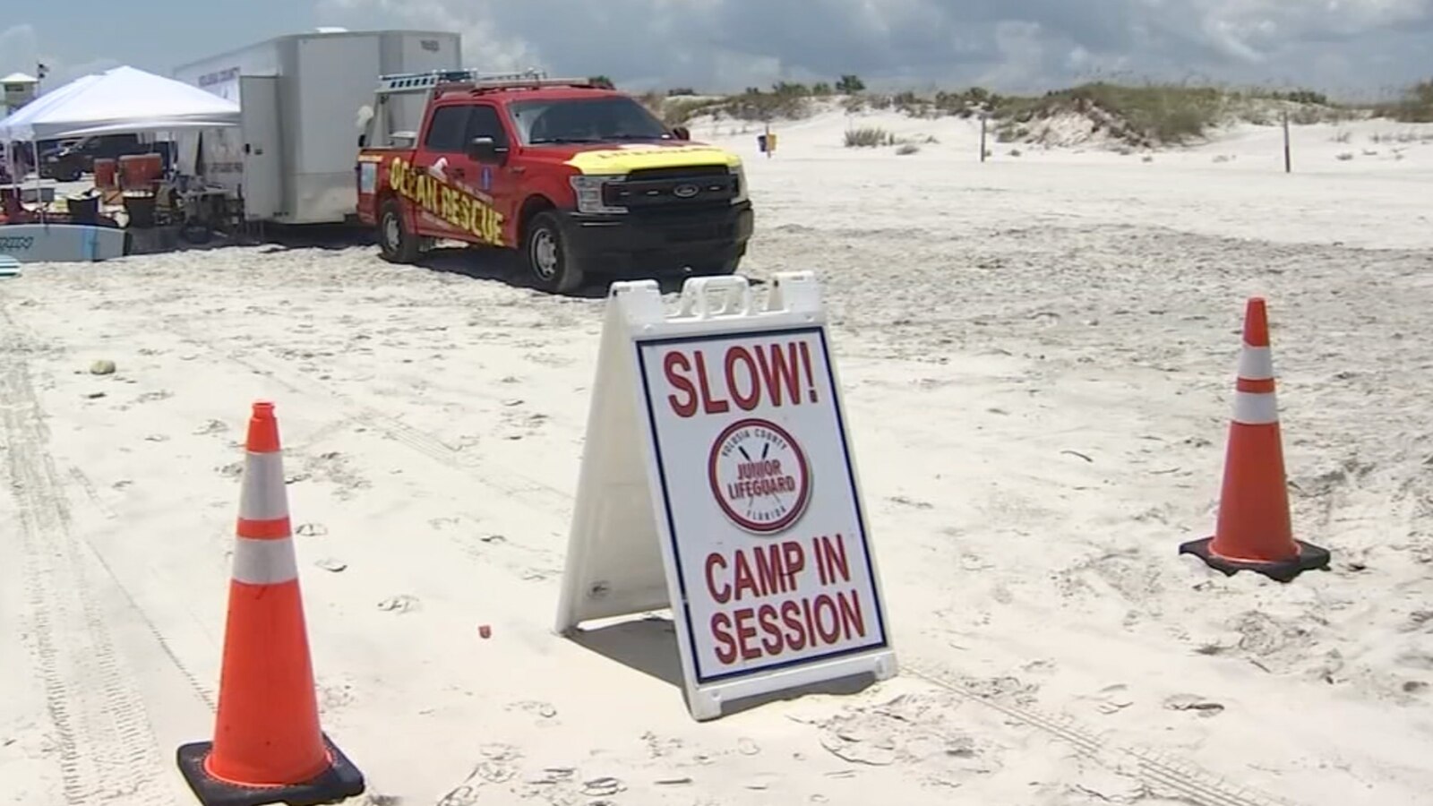 14-year-old boy bitten by shark while at junior lifeguard camp in ...