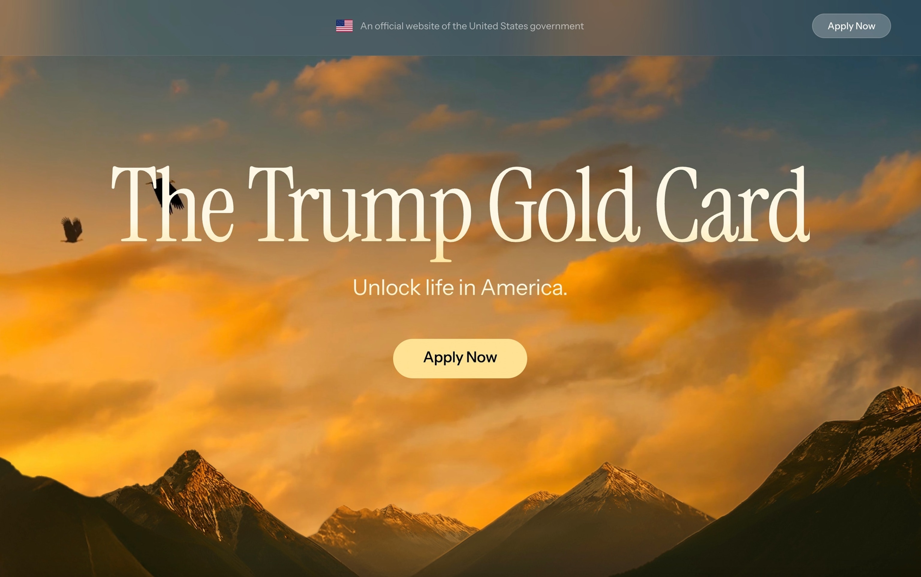 Trump's $1 million 'Gold Card' immigration application plan launches ...