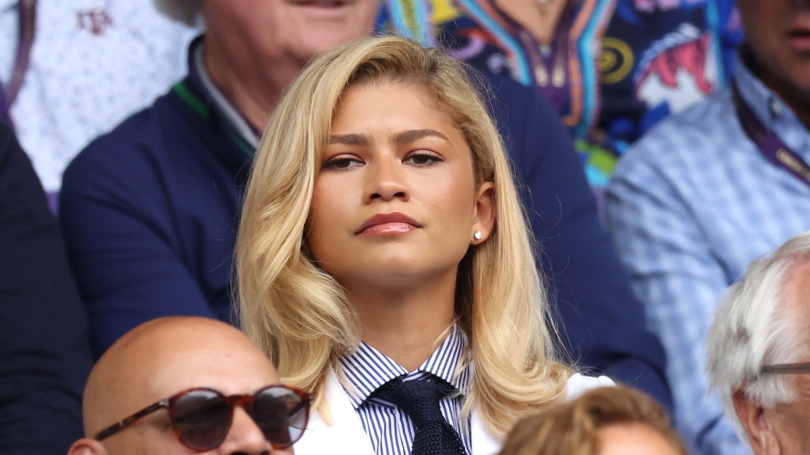 Zendaya suits up for Wimbledon in preppy style - ABC News