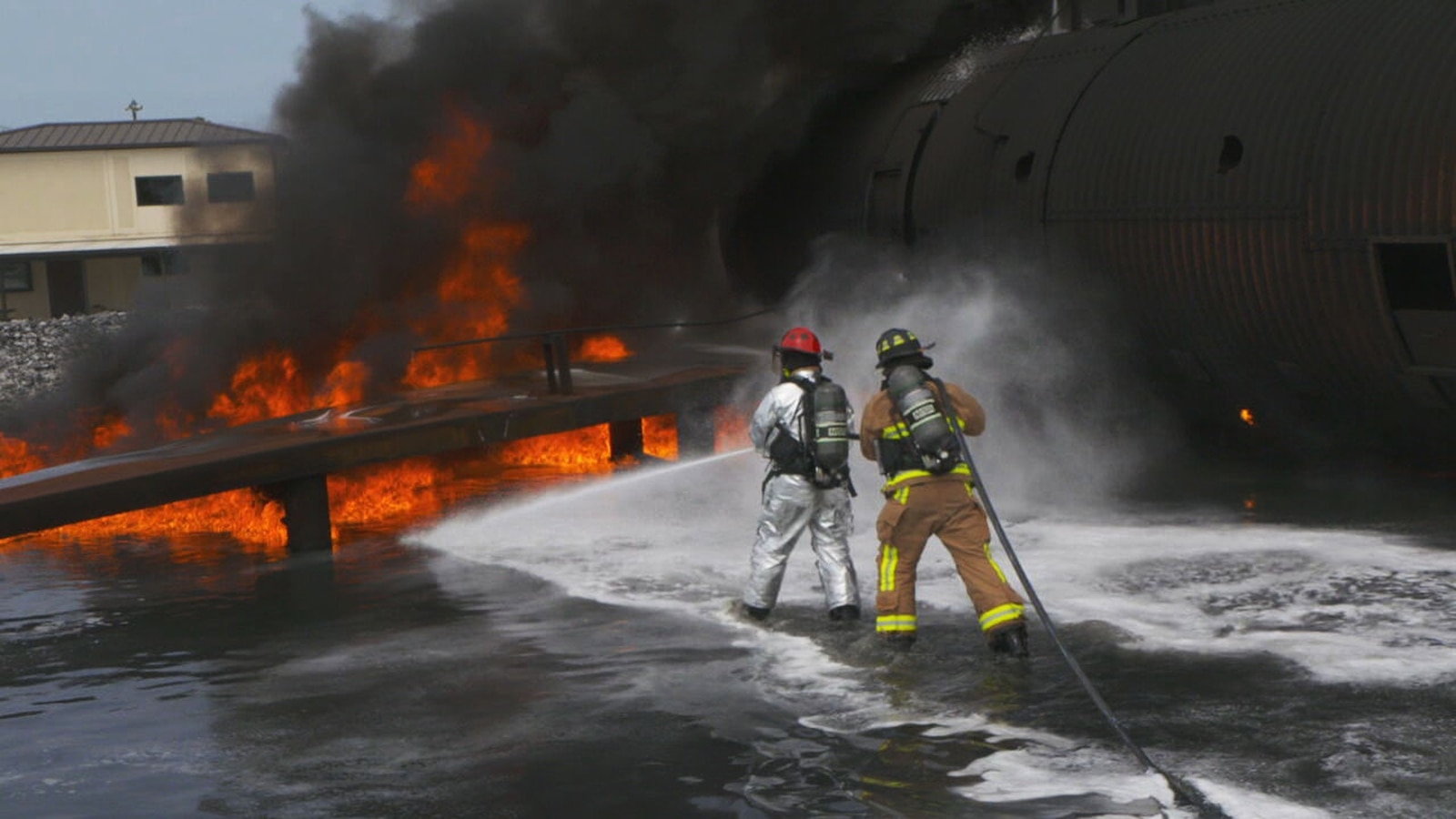 Firefighting foam polluted water with PFAS. Decades later, Pentagon ...