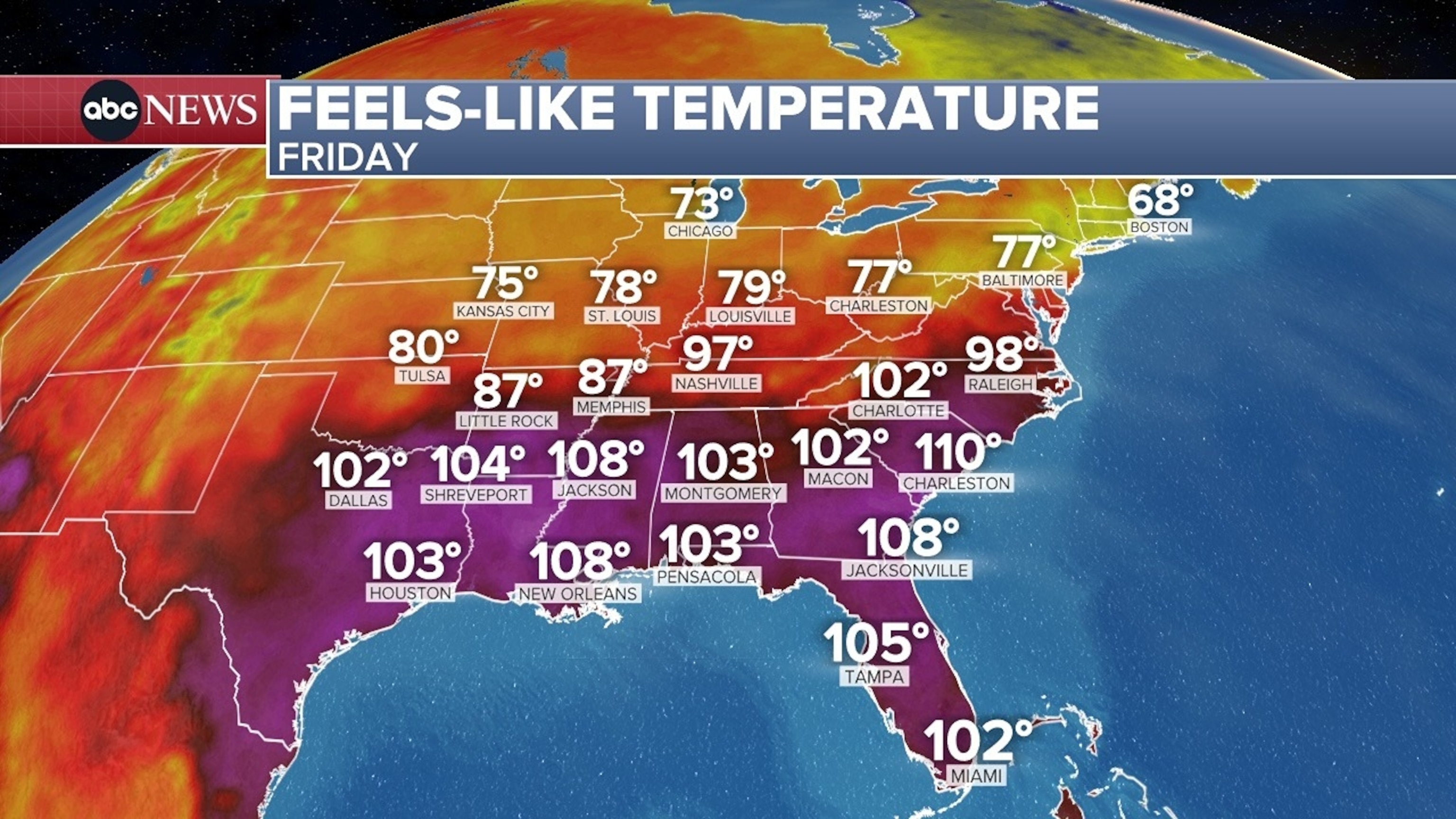 Hot, sticky temperatures continue to impact millions: When will it end ...