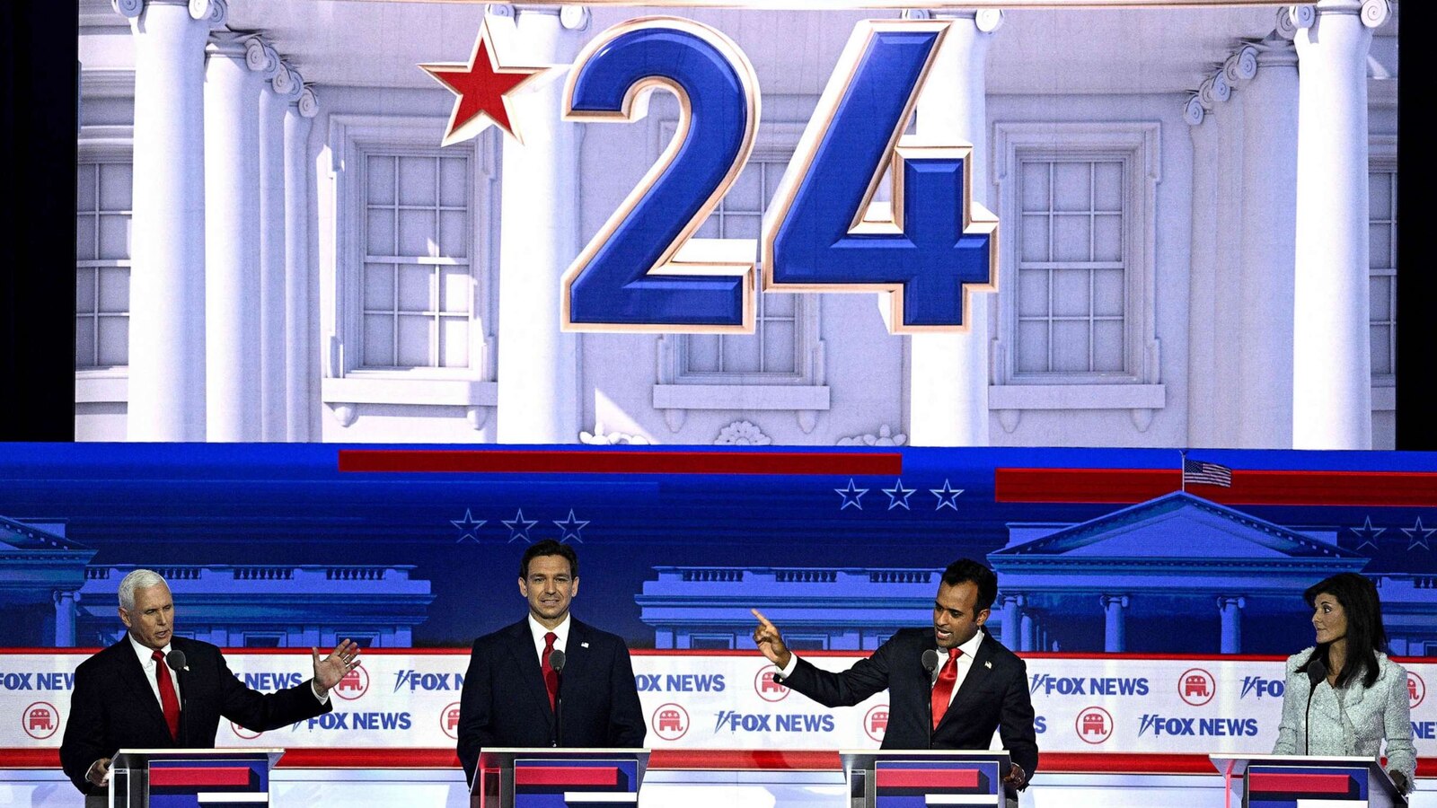 Trump's absence didn't dominate GOP debate, but it showed his lasting ...