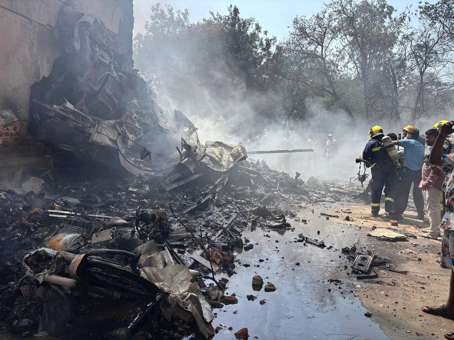 Fire Bomber Crash