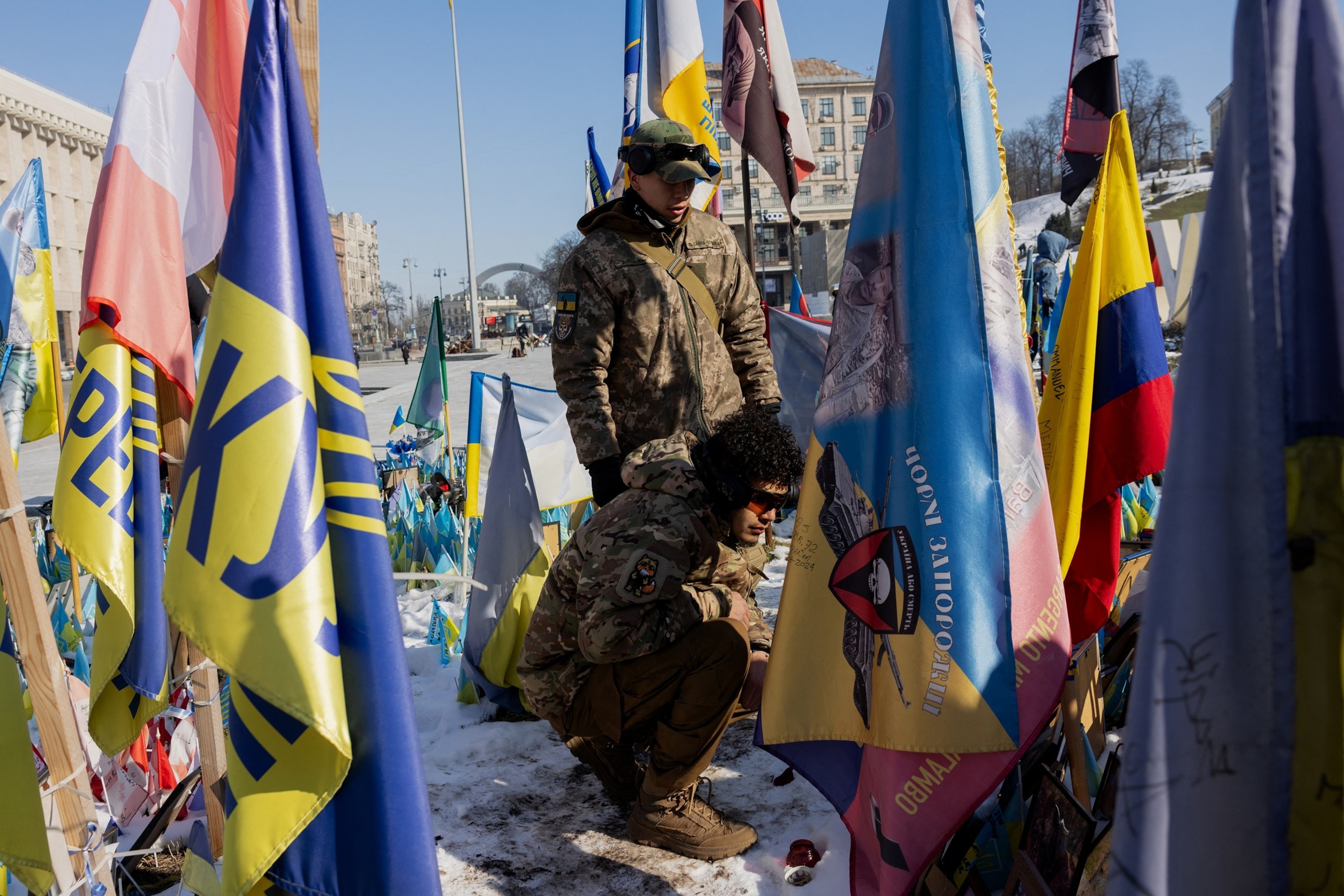 Zelenskyy 'proud' of Ukraine as country marks 3rd anniversary of Russia ...