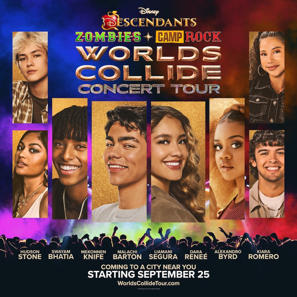 Worlds Collide Concert Tour dates announced featuring 'Camp Rock ...