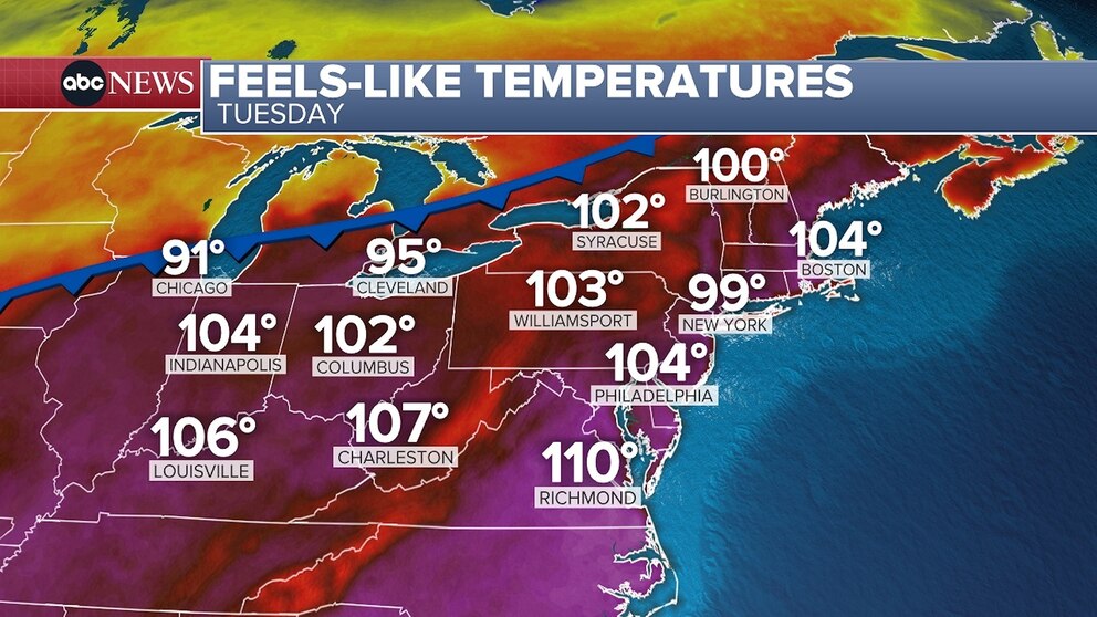 As heat wave grips half the nation, nighttime temperatures will bring ...