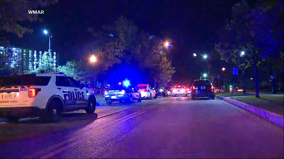 Video Police search for suspect after 5 shot near Morgan State ...