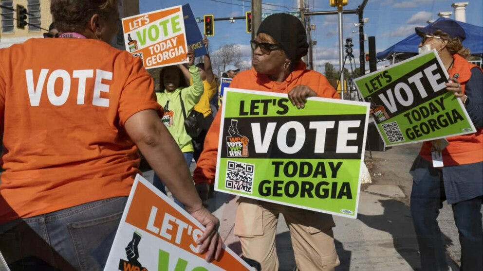 Video ‘You're seeing voters engaged’: Georgia official on record runoff ...