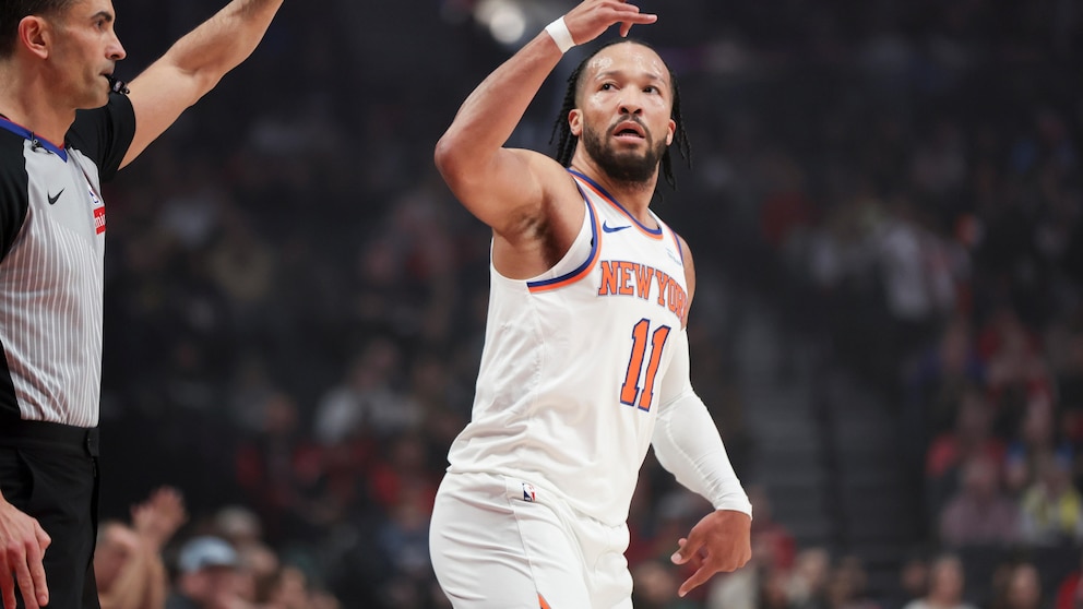 Knicks end Trail Blazers' 5-game winning streak with 123-114 victory ...