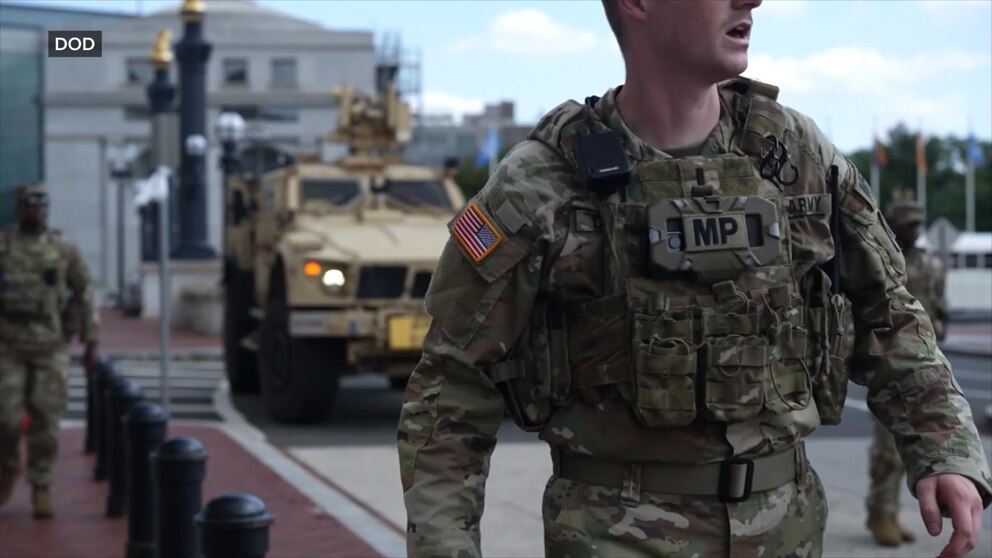 Video 6th Republican-led state sends National Guard troops to DC - ABC News