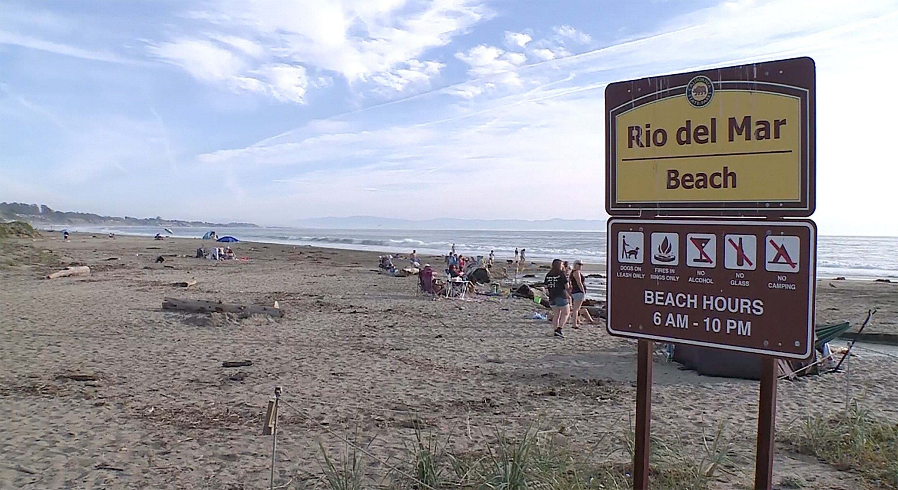 Search ongoing for woman visiting California who was last seen at beach bonfire - ABC News