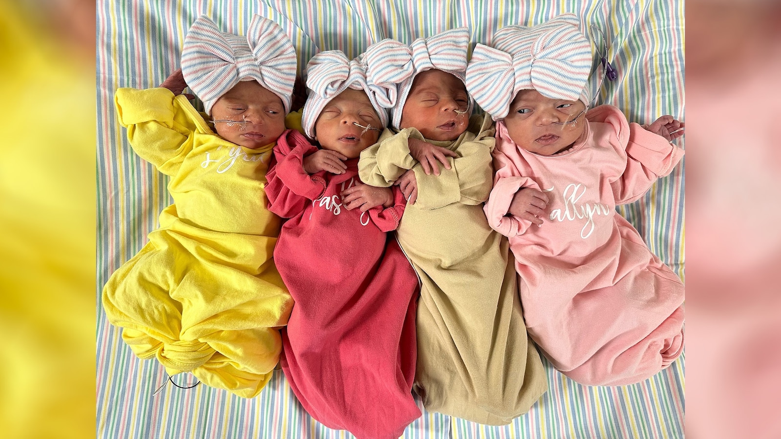 Family grows to 7 after welcoming quadruplets: 'A dream come true' - ABC News