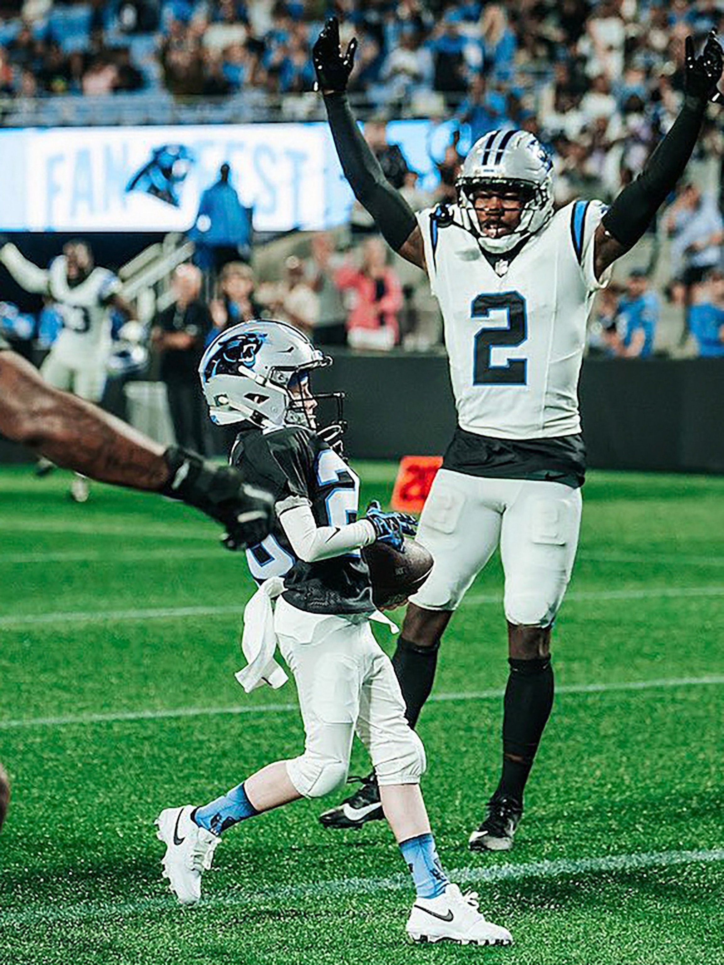 12-year-old's Make-A-Wish dream to become Panthers quarterback comes ...
