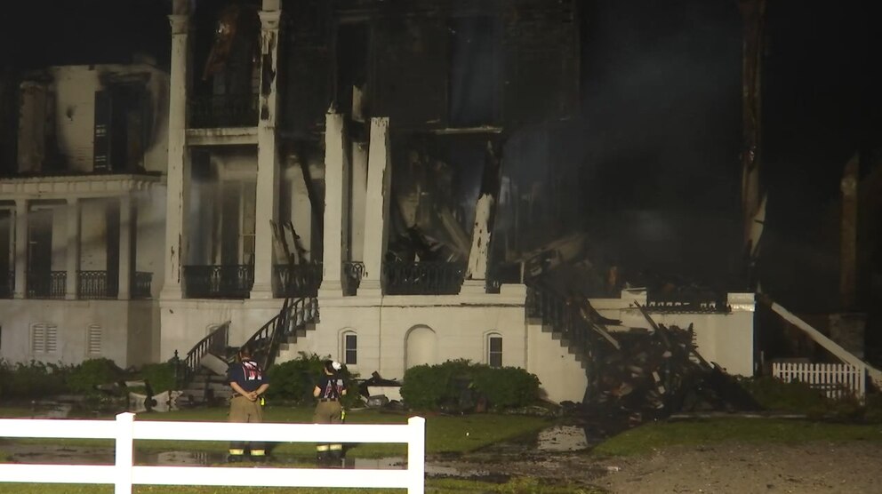 'No more Nottoway': Historic Louisiana plantation house destroyed in massive fire - Good Morning ...