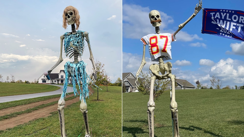 See the larger-than-life Taylor Swift Halloween decoration with a ...