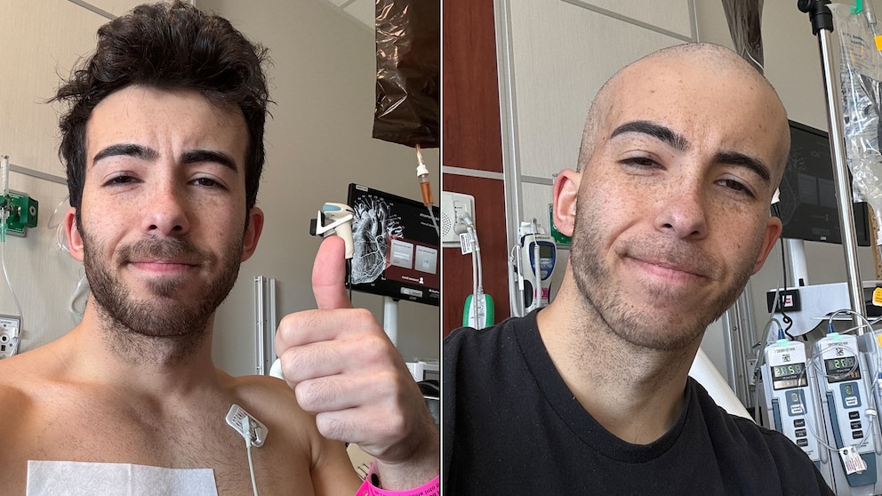 25-year-old diagnosed with cancer shares his journey on social media to ...