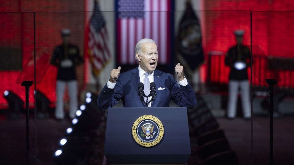 Not Every Trump Supporter Threat To Nation Biden Says Abc News