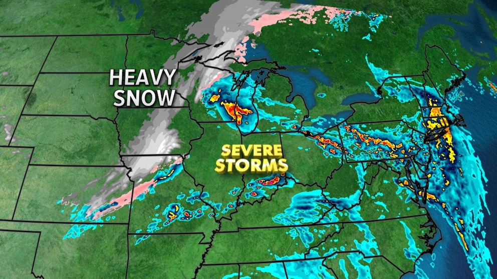 Video Severe weather expected in the Midwest - ABC News