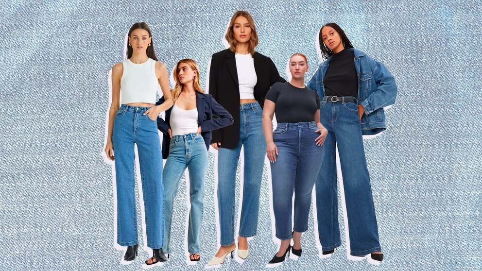 Shop all the jeans you need for spring: Wide-leg, straight, flared and ...