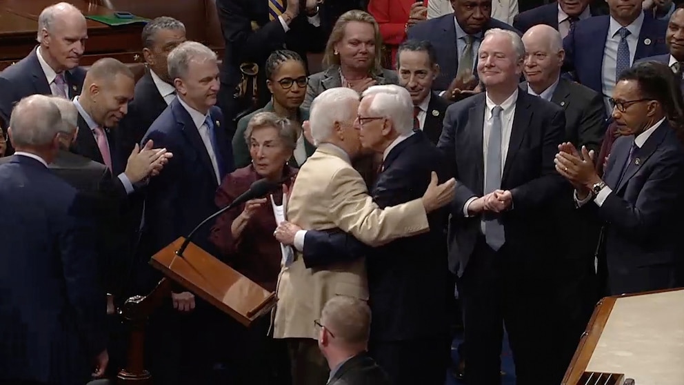 Former Democratic House Majority Leader Steny Hoyer announces ...