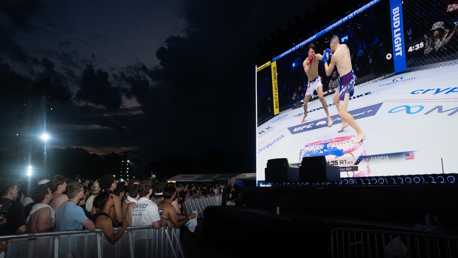 Logan Paul, Tkachuk brothers part of pre-fight festivities before a ...