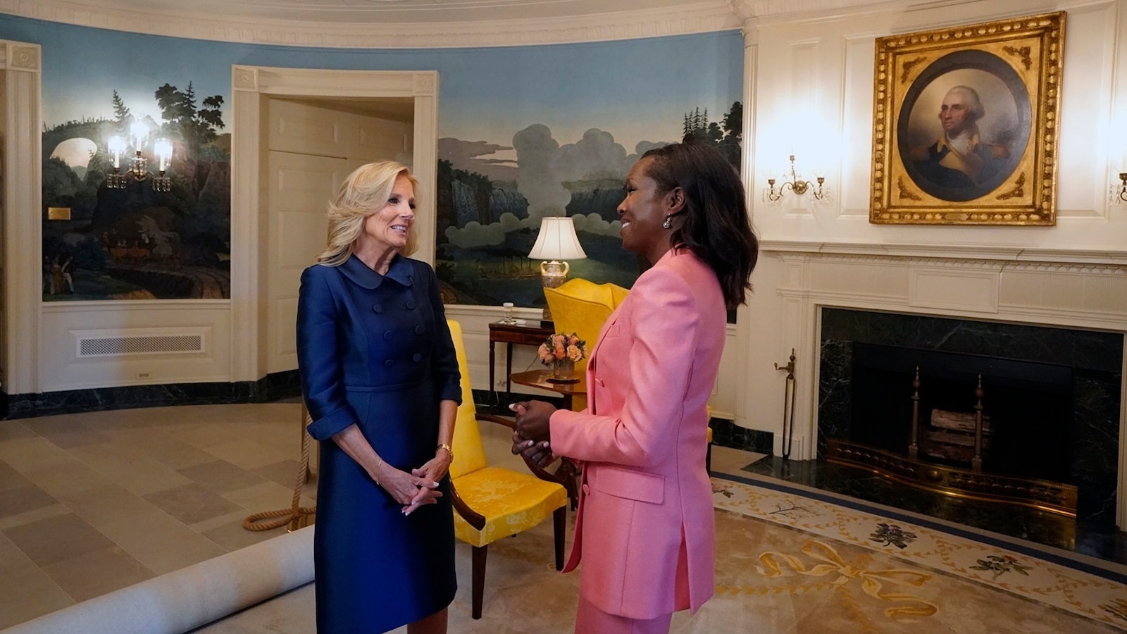 First lady Jill Biden unveils revamped White House tour, talks legacy ...