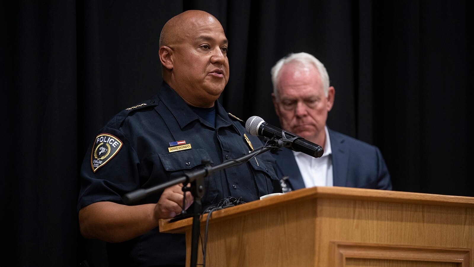 Uvalde police chief Pete Arredondo told investigators he heard gunfire ... Uvalde police chief Pete Arredondo told investigators he heard gunfire ...