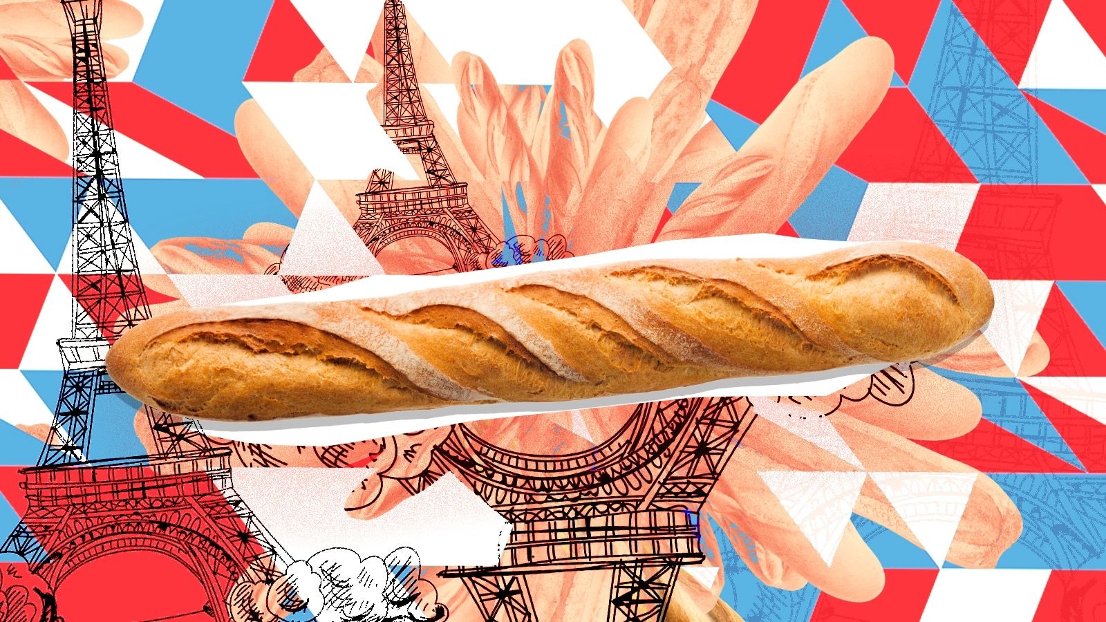 France Food Baguette