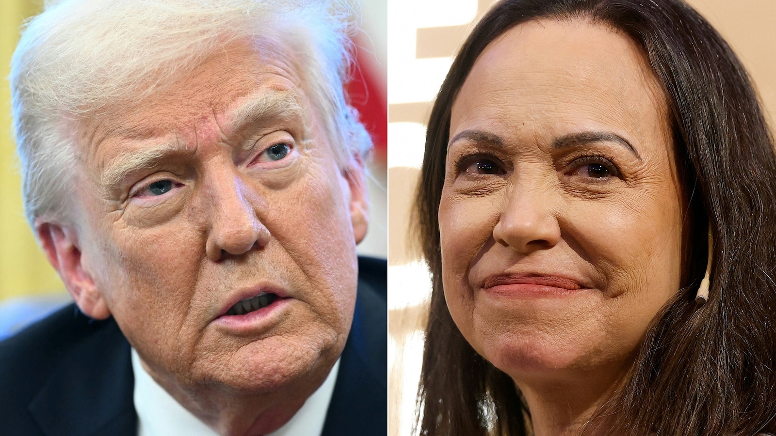 Trump to meet Venezuelan opposition leader, who vowed to share Nobel ...