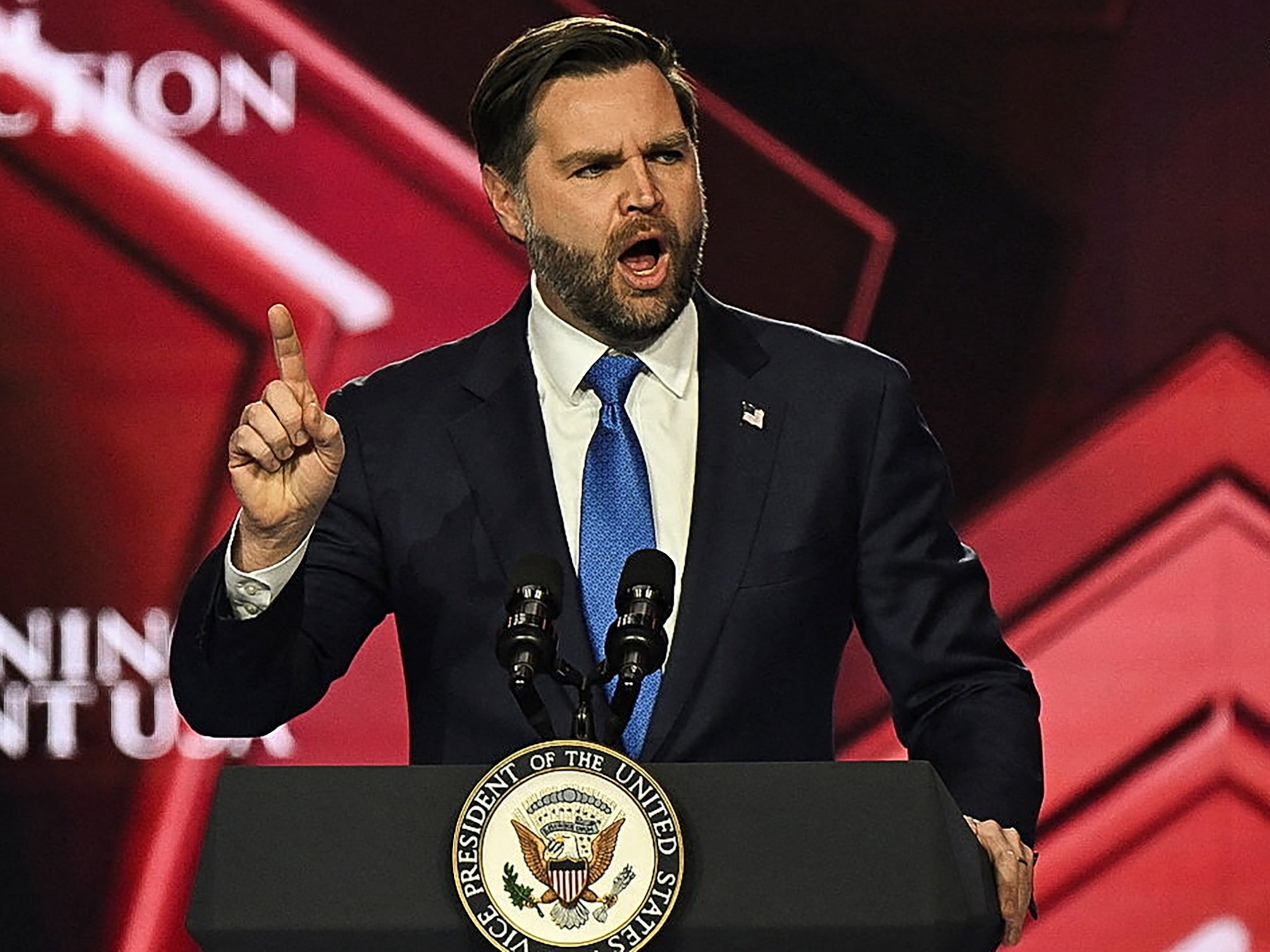 Vice President Vance says people who attack his wife 'can eat s ...