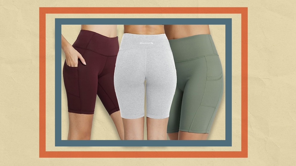 These high-rise biker shorts are on sale for $20 and have over 87k ...