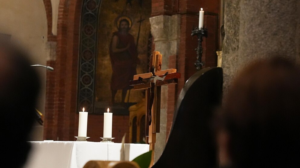 Catholic cross like no other is a beacon of unity in Olympic host city ...