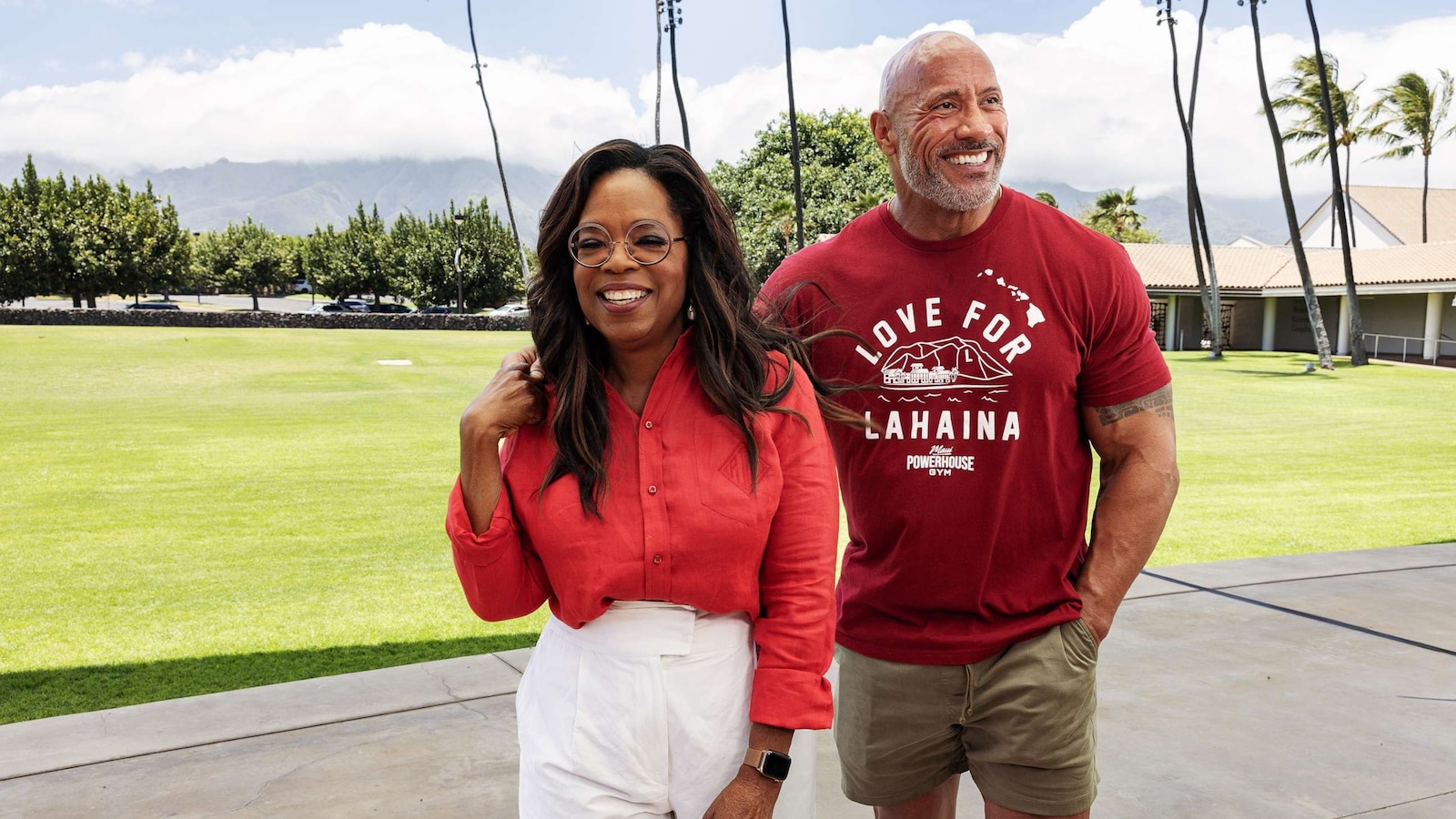 Oprah Winfrey, Dwayne Johnson team up for People's Fund of Maui - ABC News Oprah Winfrey, Dwayne Johnson team up for People's Fund of Maui - ABC News