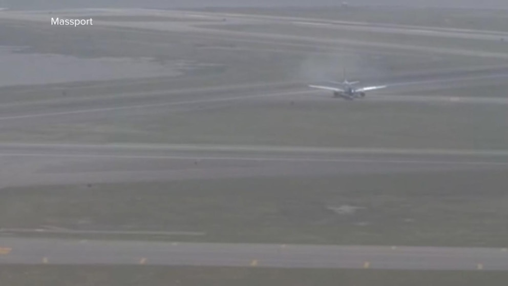 Video Video shows JetBlue plane veering off the runway after landing at ...