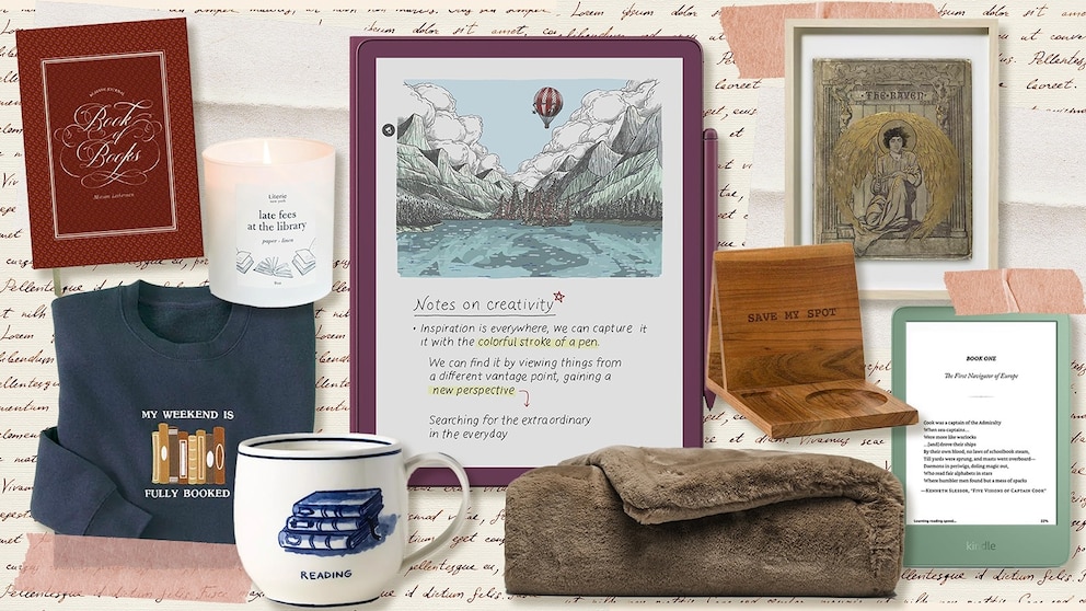 Our 2026 gift guide for book lovers: Personalized accessories, book ...