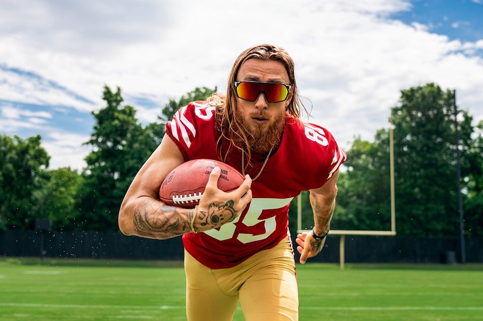 'GMA' exclusive: George Kittle talks new sunglasses collection ...