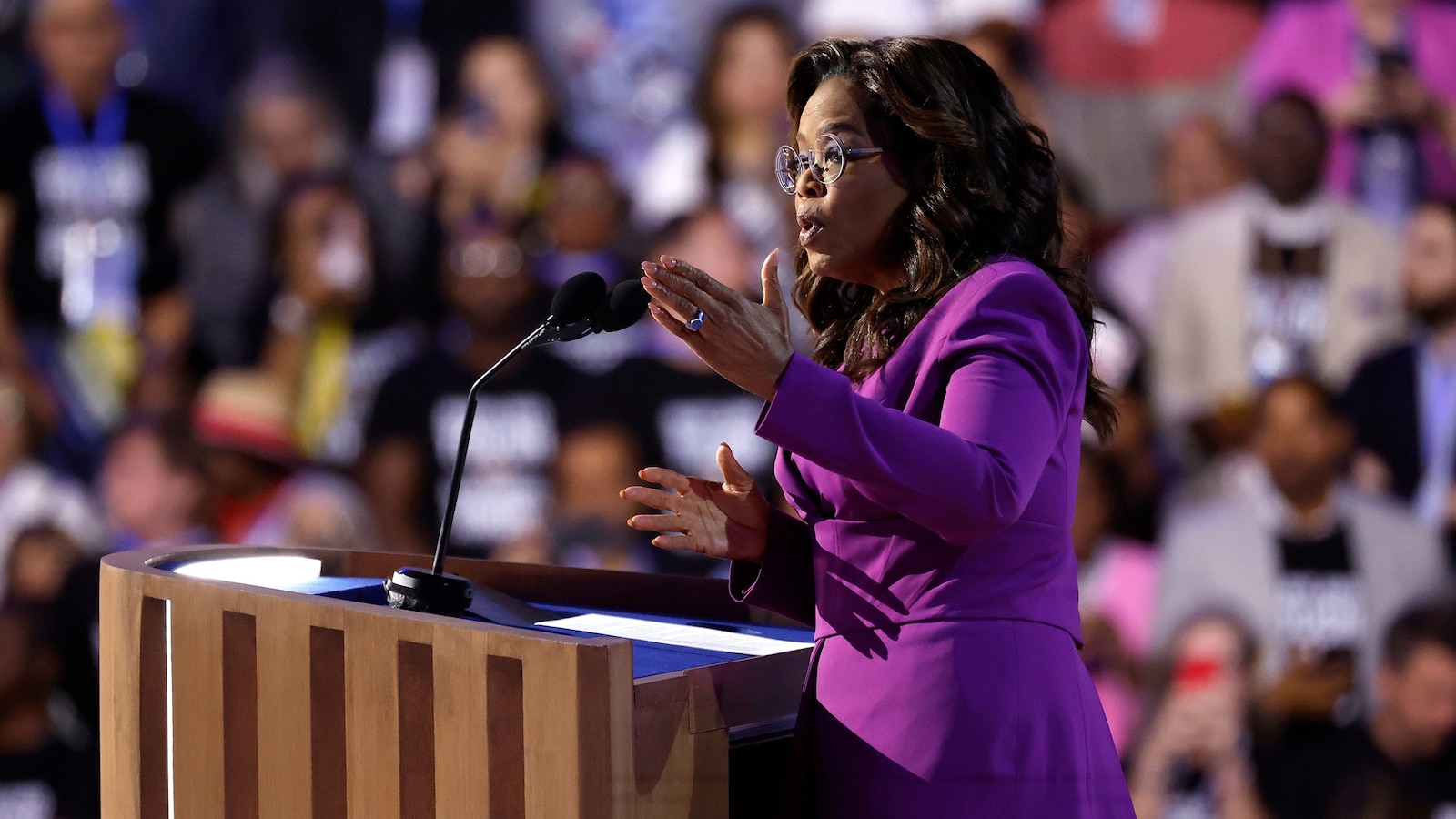 Oprah Winfrey surprise speaker at DNC: 'Decency and respect are on the ...