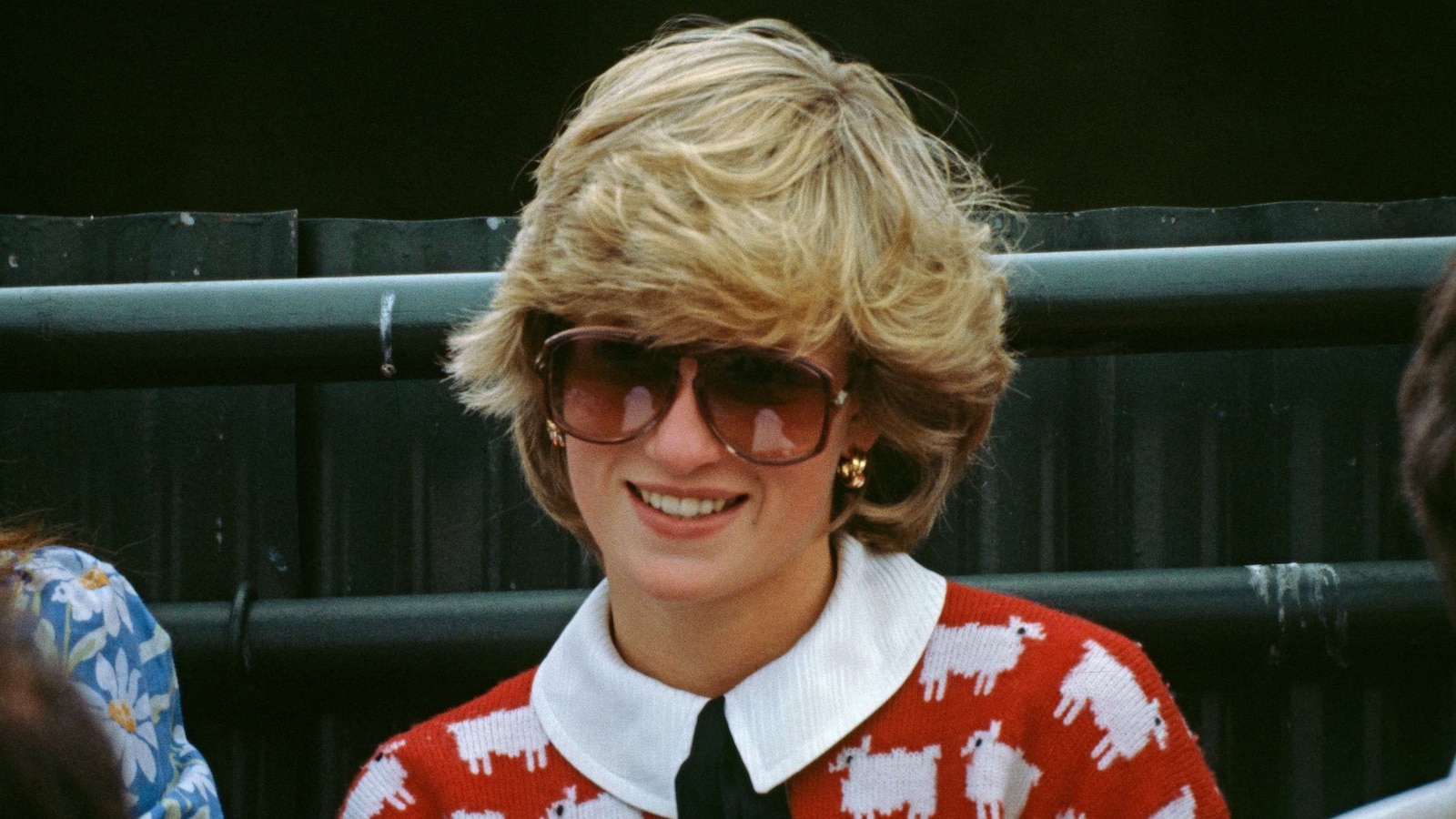 Princess Diana's iconic red sweater with one black sheep to be auctioned - ABC News